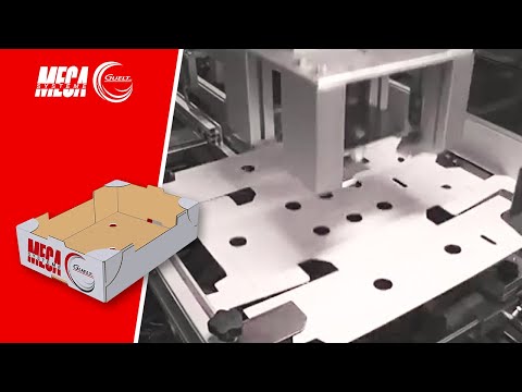 MUB display tray erector