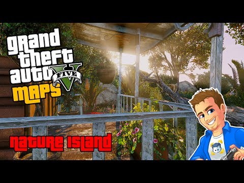 GTA 5 Map Editor Maps - Nature Island Event | GTA 5 Custom Map for Map Editor | GTA 5 PC Map Mod