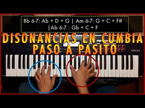 DISONANCIAS o TRECENAS para CUMBIA O SALSA | ESTRUCTURA BÁSICA