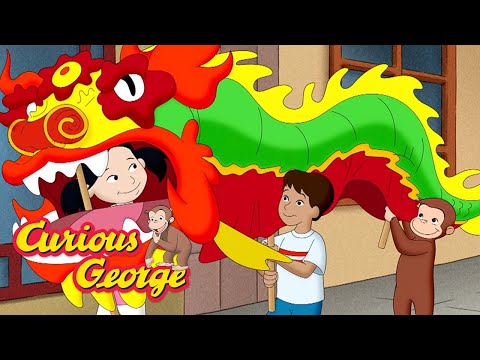 Curious George 🐵 The Chinese New Year Parade 🐵 Kids Cartoon 🐵 Kids Movies 🐵 Videos for Kids