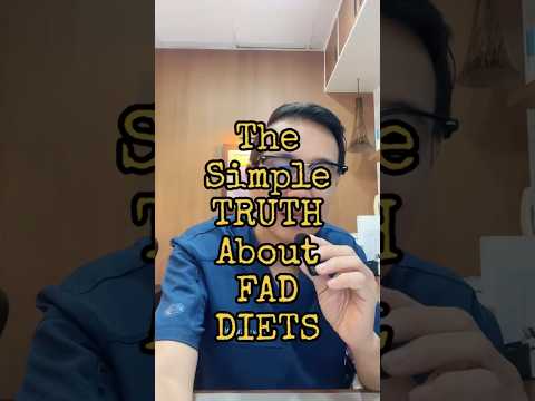 My Opinion on Fad Diets #faddiets #weightloss #docgerrytan #endocrinologist