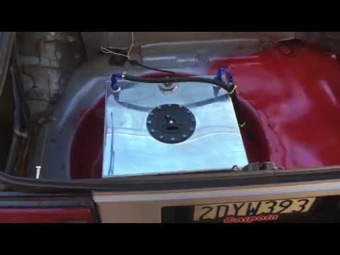 MK3 Supra Fuel Cell Install Pt 3 / Cleaner 20160919 (7MGTE)