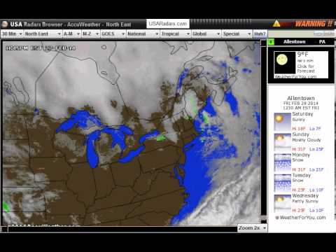 USA Radars Weather Browser v2 - Free PC Software