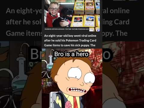 Bro saved his dog 😢 #sad #memes #rickandmorty