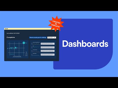 Dashboards | Make your survey data look great and allow users to self serve