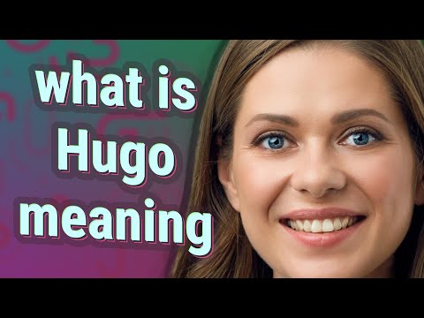 Hugo | meaning of Hugo