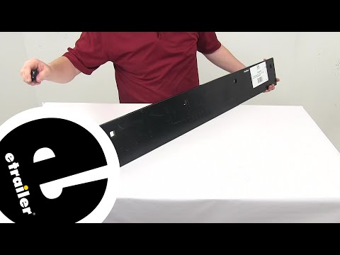 etrailer | Complete Breakdown of the Replacement Cutting Edge Half for 8' Boss V-Plow