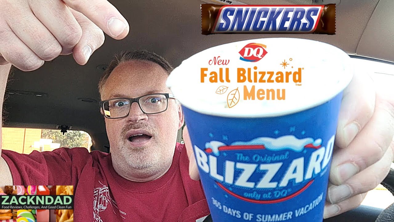 Dairy Queen® NEW Snickers Brownie Blizzard Treat | ZacknDad