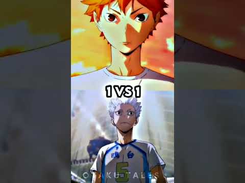 TIMESKIP HINATA VS HOSHIUMI | WHO IS STRONGEST #youtubeshorts #haikyuu