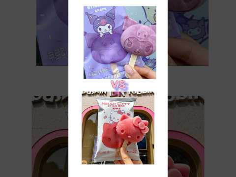 Kuromi VS hello kitty #japan #sanriocharacters #kuromi #kawaii #fypシ゚viral #shortsviral #vs #fyp