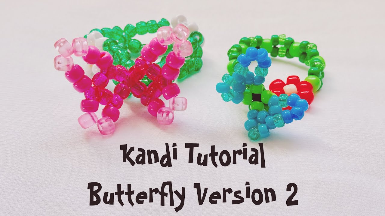 Kandi Butterfly Tutorial (Version 2)