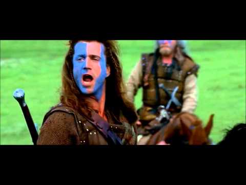 Braveheart (1995) - Best scene - William Wallace's speech (HD)