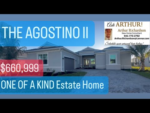 ONE-OF-A-KIND Estate : AGOSTINO II : $660,999. Heritage Landing