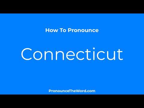 How To Say Connecticut | Pronounce Connecticut Like Native English Speakers | Pronounce The Word
