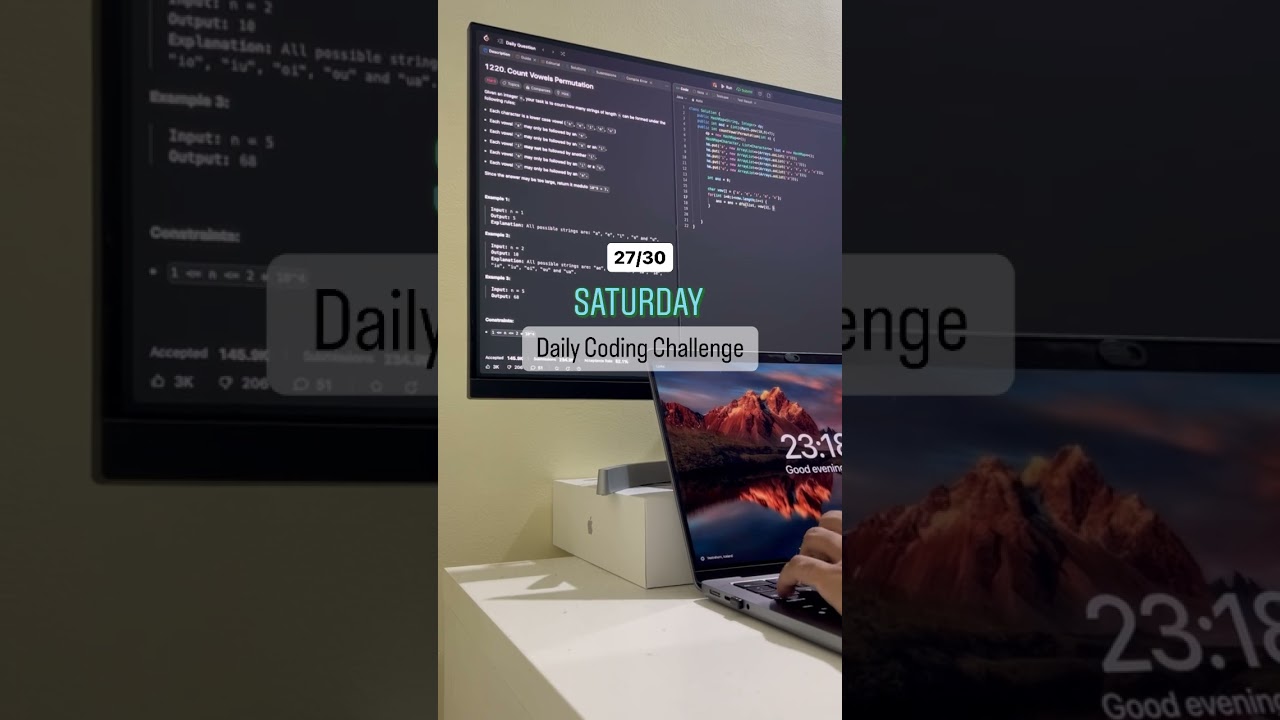Daily Coding Challenge #leetcode #shorts