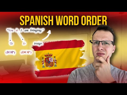 Understanding Word Order in Spanish