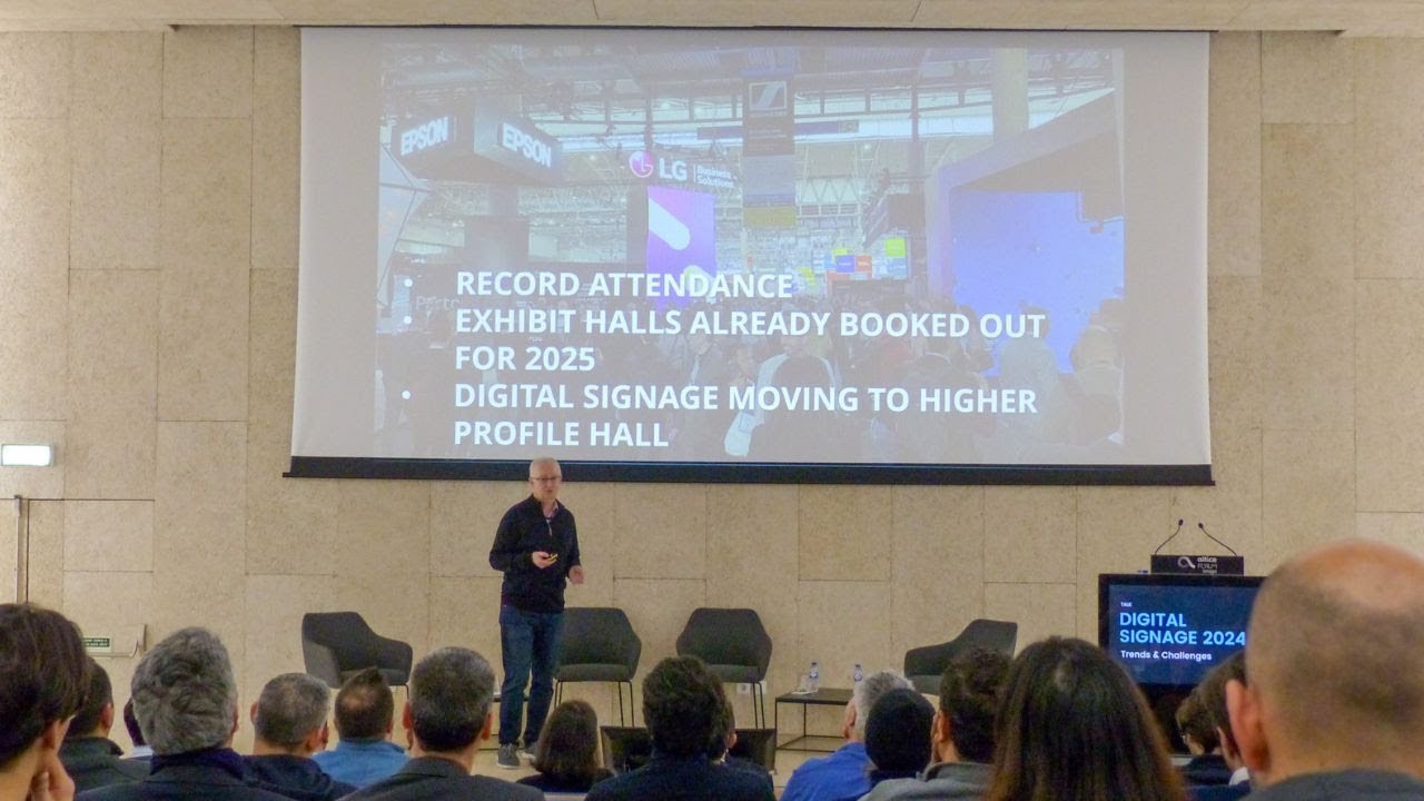 Digital Signage 2024 Talk - Trends & Challenges