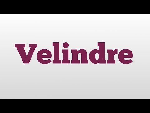 Velindre meaning and pronunciation