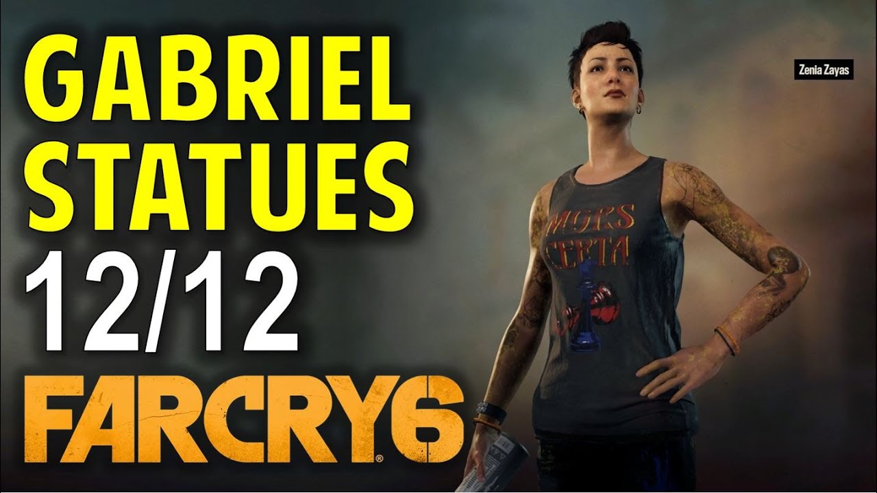 Paint the Town: All Gabriel Statues Locations | FAR CRY 6 (Deface the Gabriel Statues)