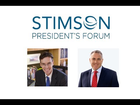 Livestream - President's Forum with Australian Ambassador Joe Hockey
