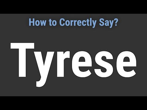 How to Pronounce Name Tyrese (Correctly!)