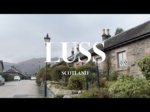 Luss | outdoor sauna, loch lomond & village | Scotland VLOG