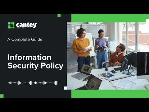 Why Your Business Needs an Information Security Policy Now | Protect Data & Prevent Breaches