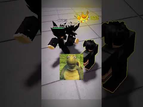 The Weakest Dummy Counter Himself๐ #tsb #thestrongestbattlegrounds #roblox #tsbg #meme