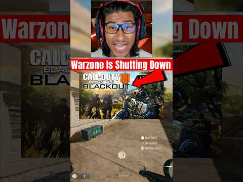 WARZONE IS SHUTTING DOWN!?!