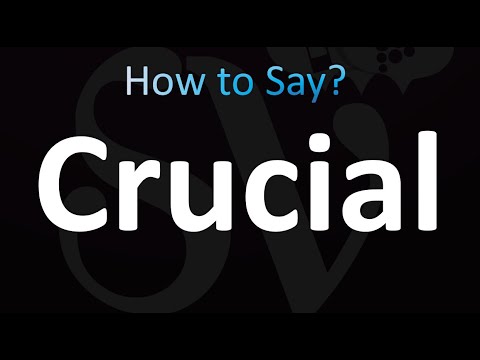 How to Pronounce Crucial (Correctly!)