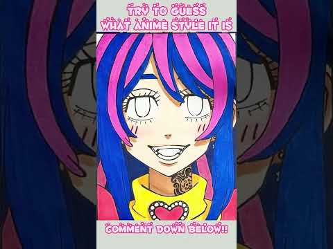 Drawing Ai Hoshino in ??? anime style!❤️ Try to gues!|推しの子|Yume Blackpaddy Art #oshinoko #anime