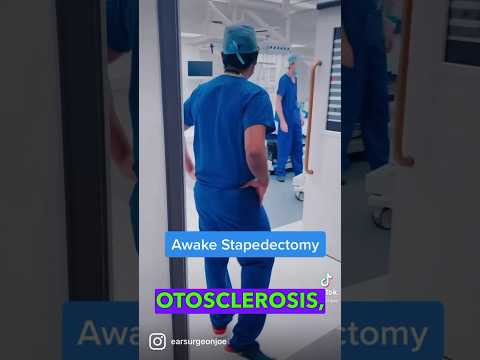 The magic of surgery to reverse hearing loss #stapedectomy #otosclerosis