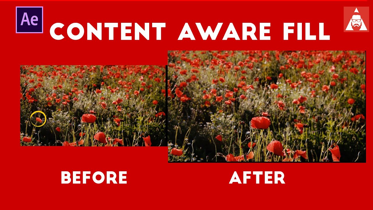 Remove Any Object From Video Using Content Aware Fill - After Effects Tutorial