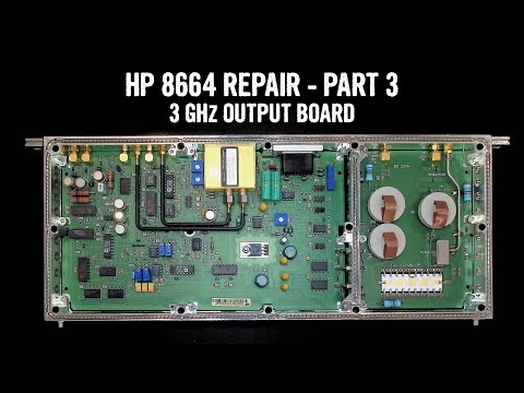 HP 8664A 3GHz Synthesized Signal Generator Repair - Part 3