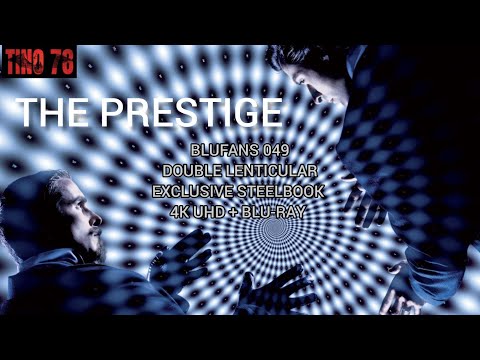 THE PRESTIGE - Blufans Exclusive Steelbook/BE049/Double Lenticular/4K Ultra HD + Blu-Ray-Unboxing