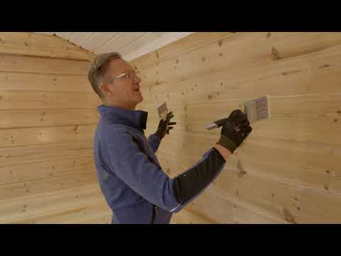 Beising av panel inne!