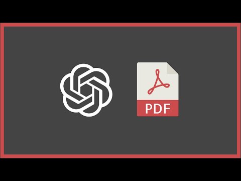 ChatGPT For PDF Files | ChatGPT 4 PDF Input (How To Read and Analyze PDF Files From URL)