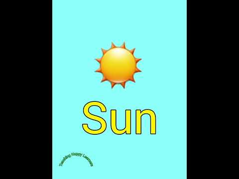 Sun #letters #words #teachinghappylearners