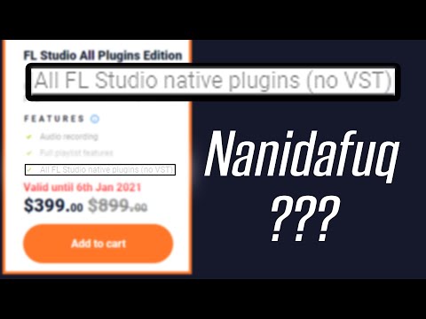 What Does No VST Mean for FL All Plugins Edition ?!?!