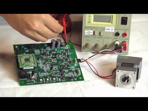 MCP8024 TQFP BLDC Evaluation Board Demo