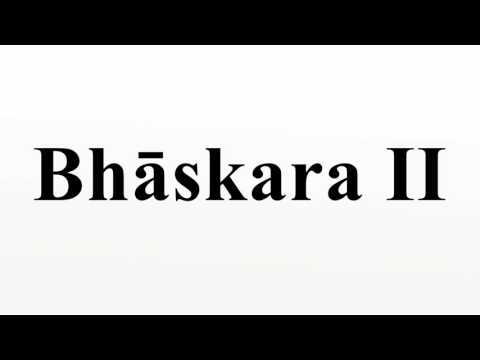 Bhāskara II