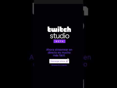 COMO USAR TWITCH STUDIO #short #shorts