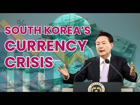 South Korean won falls to lowest level in almost 16 years