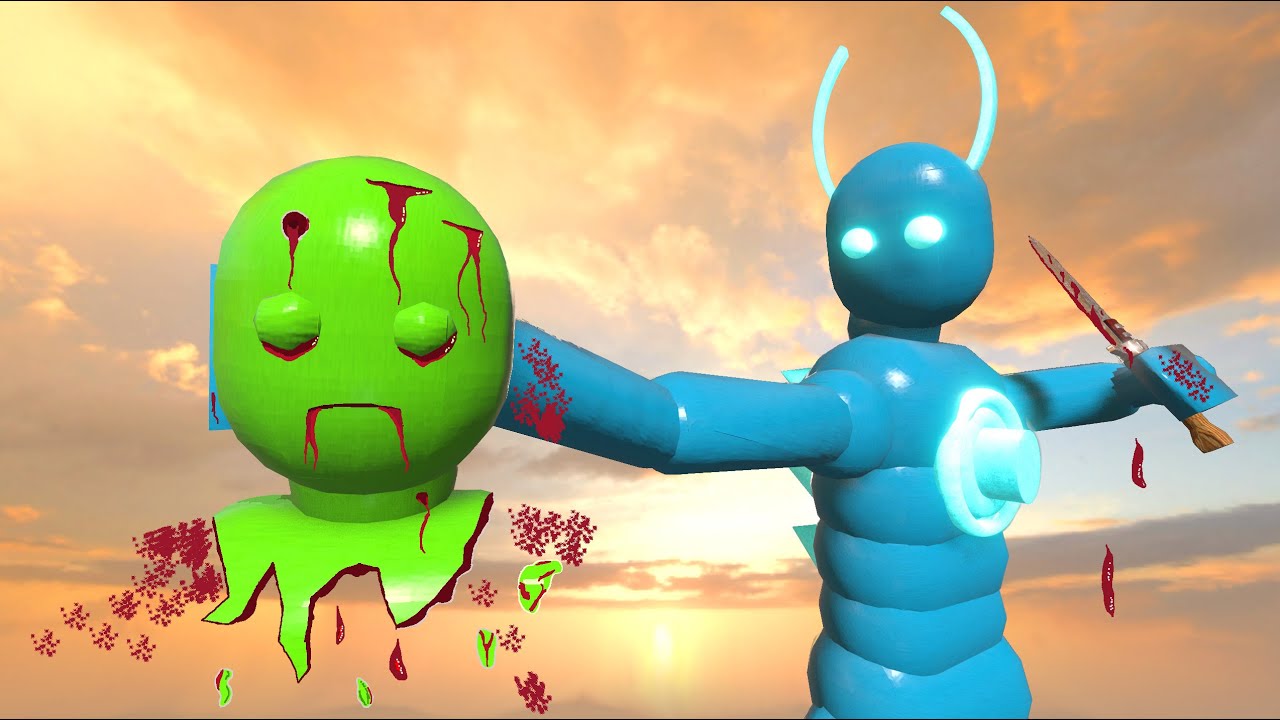 Smart AI Fights in NPC Wars with Active Ragdoll Physics (Super Wizard)