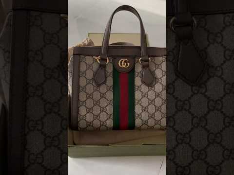 GUCCI Ophidia GG small tote bag Unboxing #gucci #guccibag #gucciunboxing