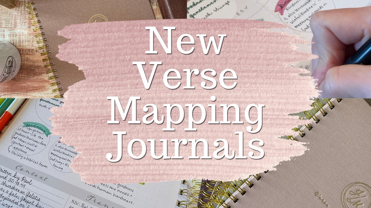 Newly updated Verse Mapping Journal