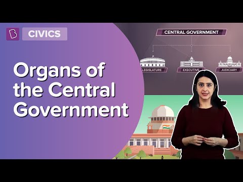 Organs Of The Central Government | Class 8 - Civics | Learn With BYJU'S