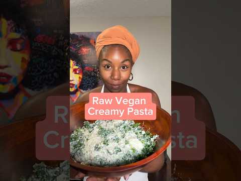 Creamy Kelp Noodle Raw Vegan Pasta #rawveganrecipe