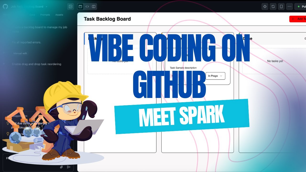 Vibe coding on GitHub? Meet Spark