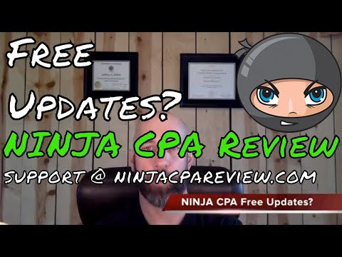 NINJA CPA Review Free Updates